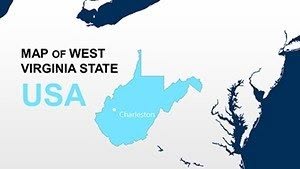 West Virginia USA PowerPoint Maps Template - Presentation