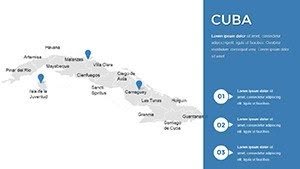 Cuba PowerPoint Maps Template: Download PPT