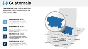 Guatemala PowerPoint Maps Template: Download Presentation