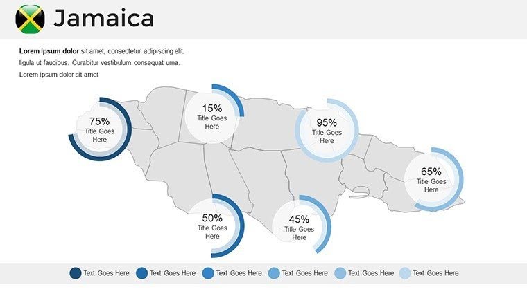 Jamaica PowerPoint Maps: Presentation Template