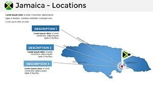 Jamaica PowerPoint Maps: Presentation Template