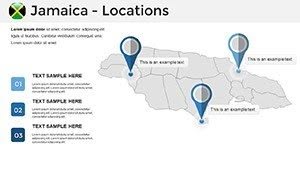 Jamaica PowerPoint Maps: Presentation Template