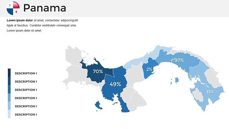 Panama PowerPoint Maps Templates | ImagineLayout.com