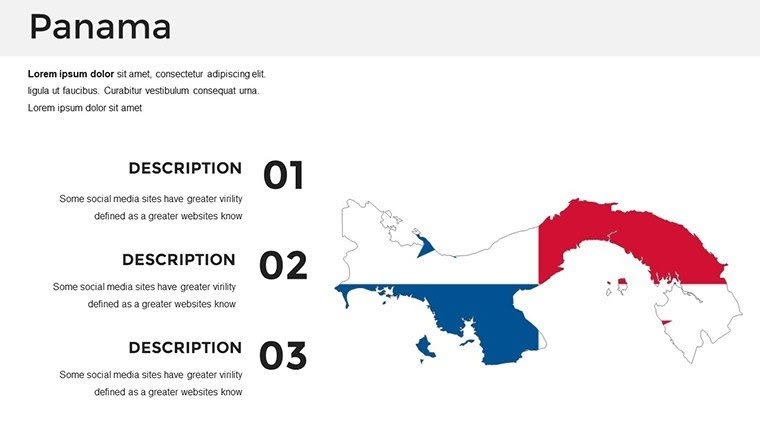 Panama PowerPoint Maps Templates | ImagineLayout.com