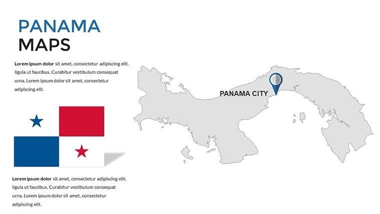 Panama PowerPoint Maps Templates | ImagineLayout.com