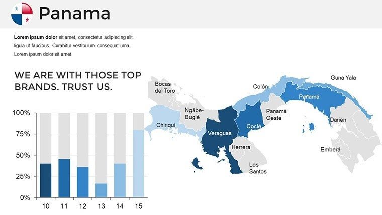 Panama PowerPoint Maps Templates | ImagineLayout.com