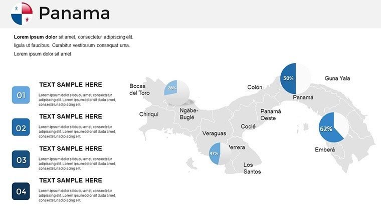 Panama PowerPoint Maps Templates | ImagineLayout.com