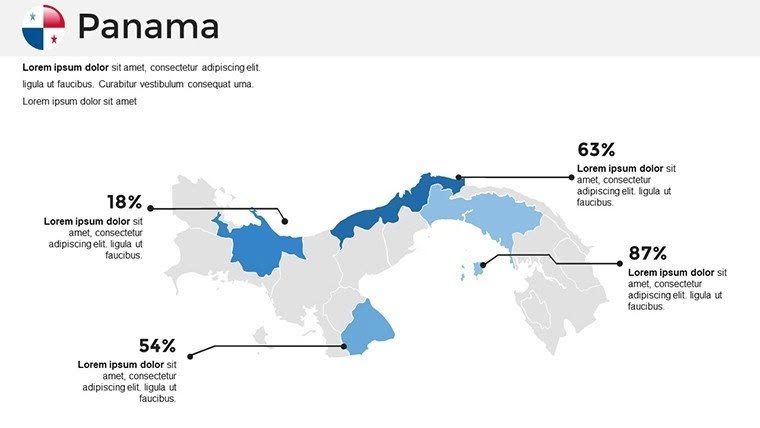 Panama PowerPoint Maps Templates | ImagineLayout.com