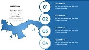 Panama PowerPoint Maps Templates | ImagineLayout.com