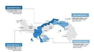 Panama PowerPoint Maps Templates | ImagineLayout.com