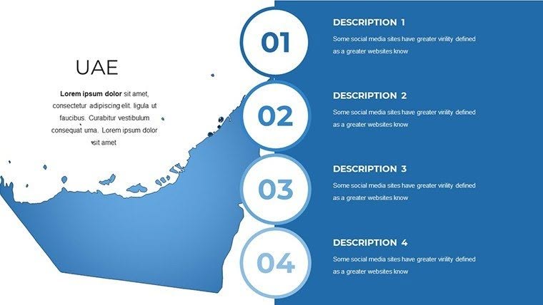 UAE PowerPoint Maps: Download PPT