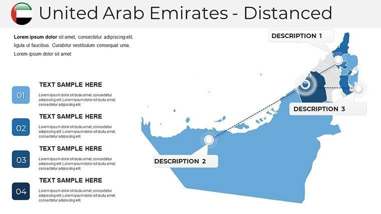 UAE PowerPoint Maps: Download PPT