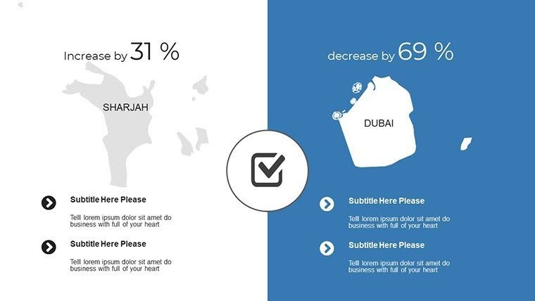 UAE PowerPoint Maps: Download PPT