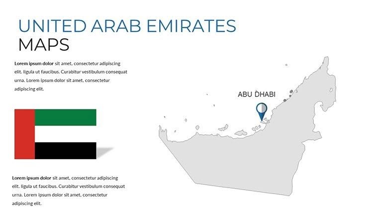UAE PowerPoint Maps: Download PPT