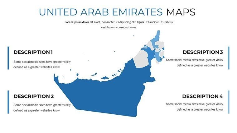 UAE PowerPoint Maps: Download PPT