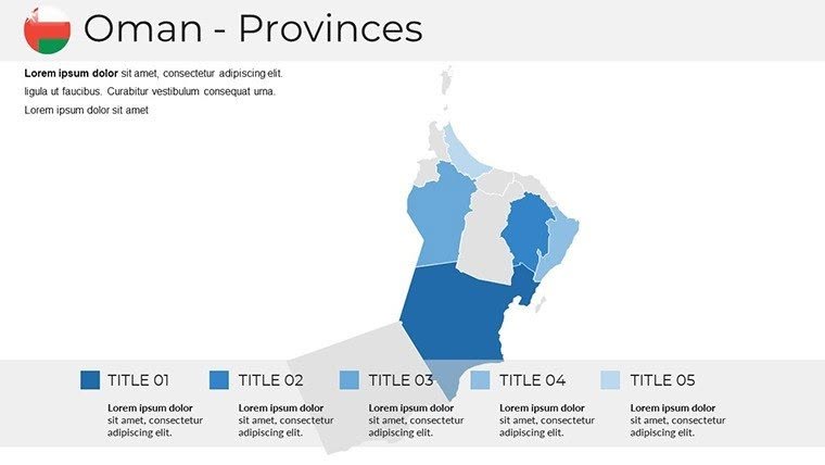 Oman PowerPoint Maps Template for Presentation