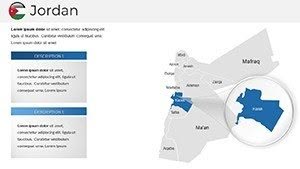 Jordan PowerPoint Maps Template - Presentation