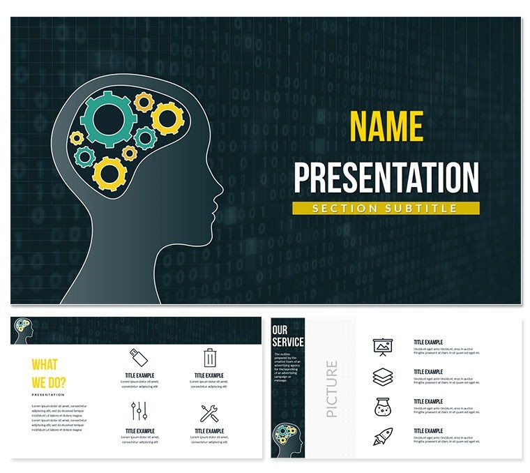 Mind Definition And Meaning PowerPoint Template ImagineLayout