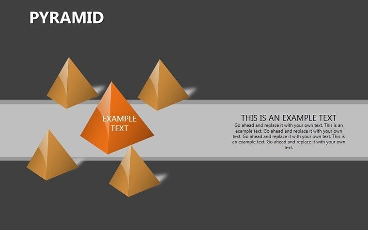3D Pyramid PowerPoint Shapes Templates | Download Now