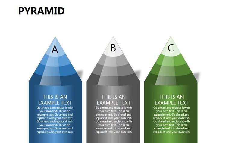 3D Pyramid PowerPoint Shapes Templates | Download Now